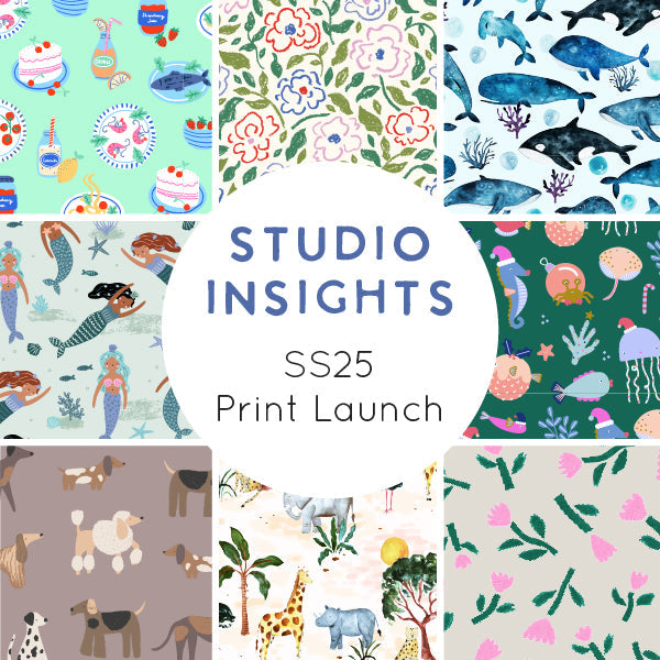 Studio Insights - SS25 Print Launch - Lemon Ribbon Studio